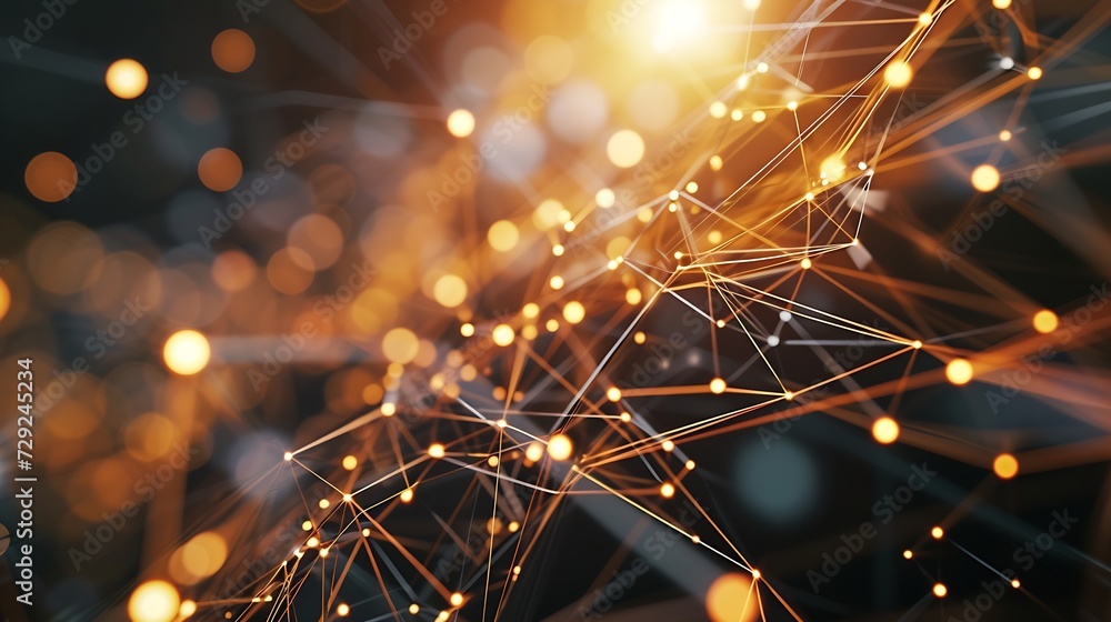 Global communication network concept. Digital transformation ...