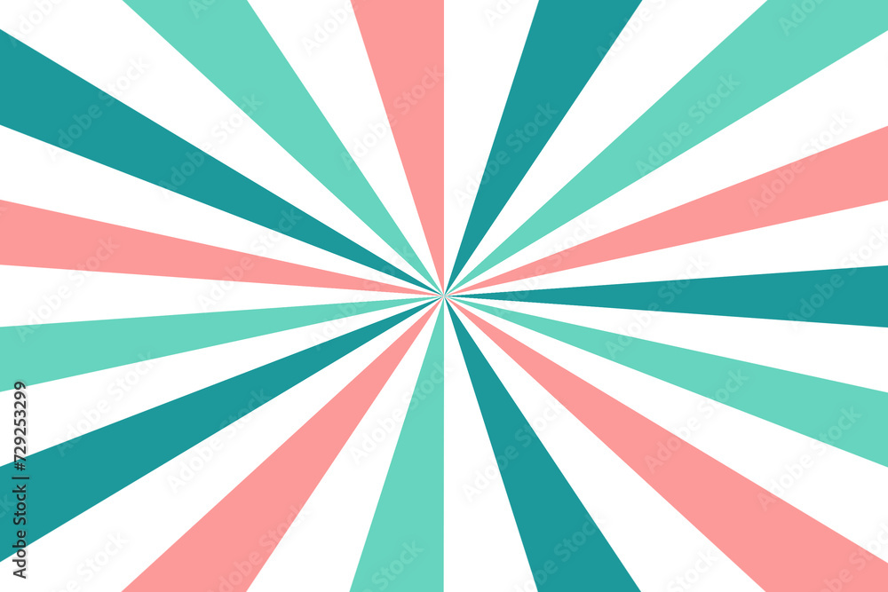 Sun rays Retro vintage style on white background, Sunburst Pattern Background. Rays. Summer ...