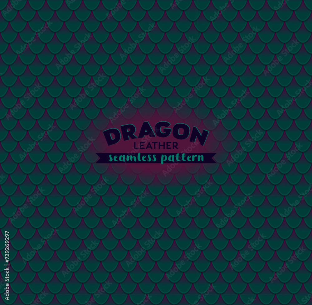 Dragon scale seamless pattern. Seamless texture background Stock Vector ...