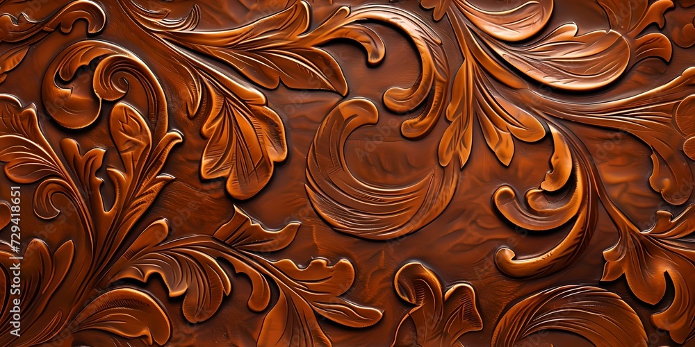 Elegant carved wood pattern for interior design. rich textures and ...