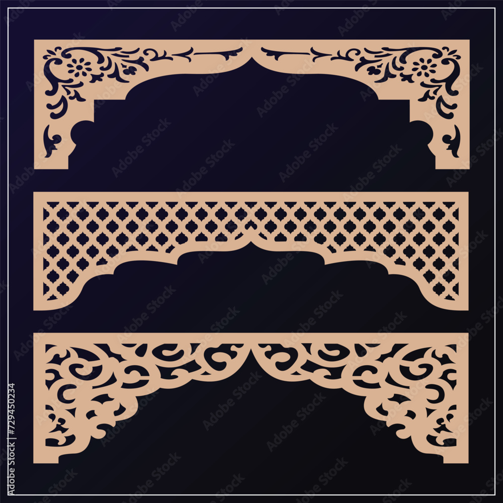 Om Jali design used for temples, Mandir. Om acrylic jali, corian jali ...