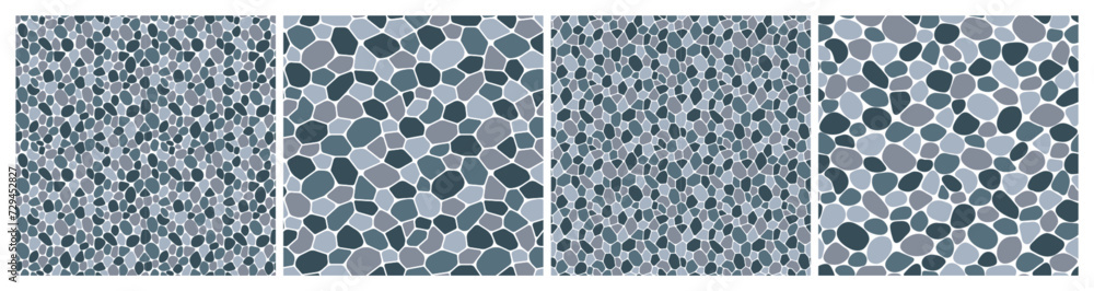 Paving seamless pattern vector illustration. Cute summer repeated ...