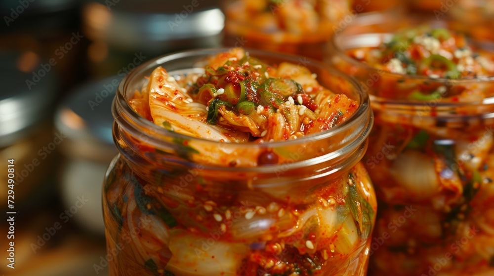 Kimchi, making kimchi, cabbage, Chinese cabbage, Chinese cabbage, fresh ...