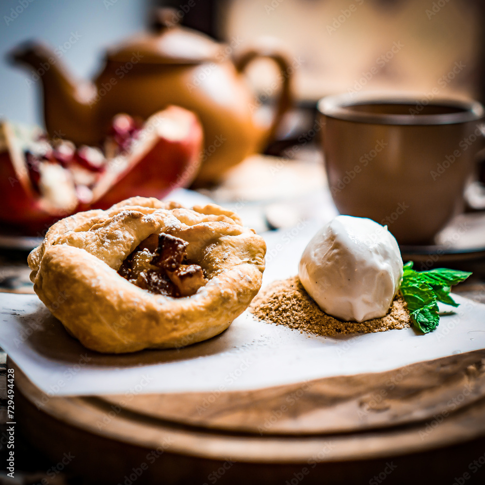 Feteer meshaltet - Feteer (Egyptian Pie), It consists of many thin ...