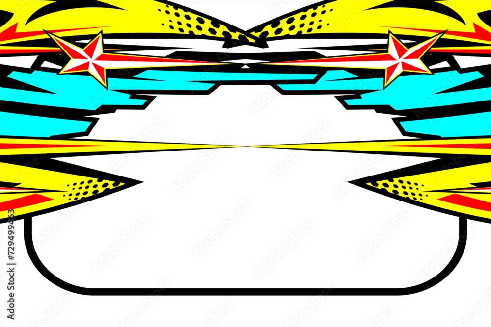 vector abstract racing background design with a unique striped pattern ...