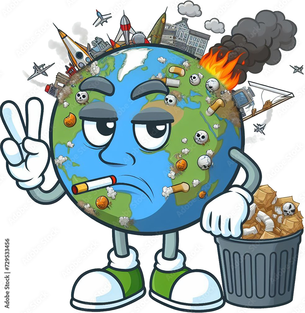 World War, Pollution, Violence, Destroying Planet Earth, Pollution ...