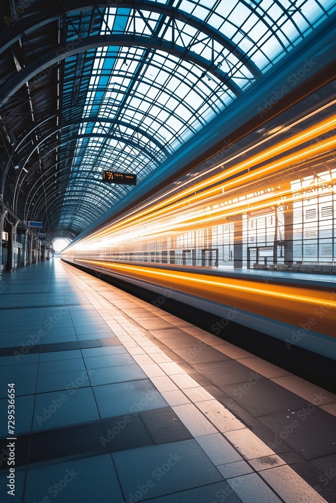 High-Speed Rail and Public Transit - The Future of Urban Mobility Stock ...