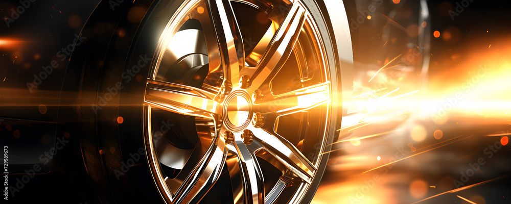 Golden rim background golden rims background golden wheels background ...