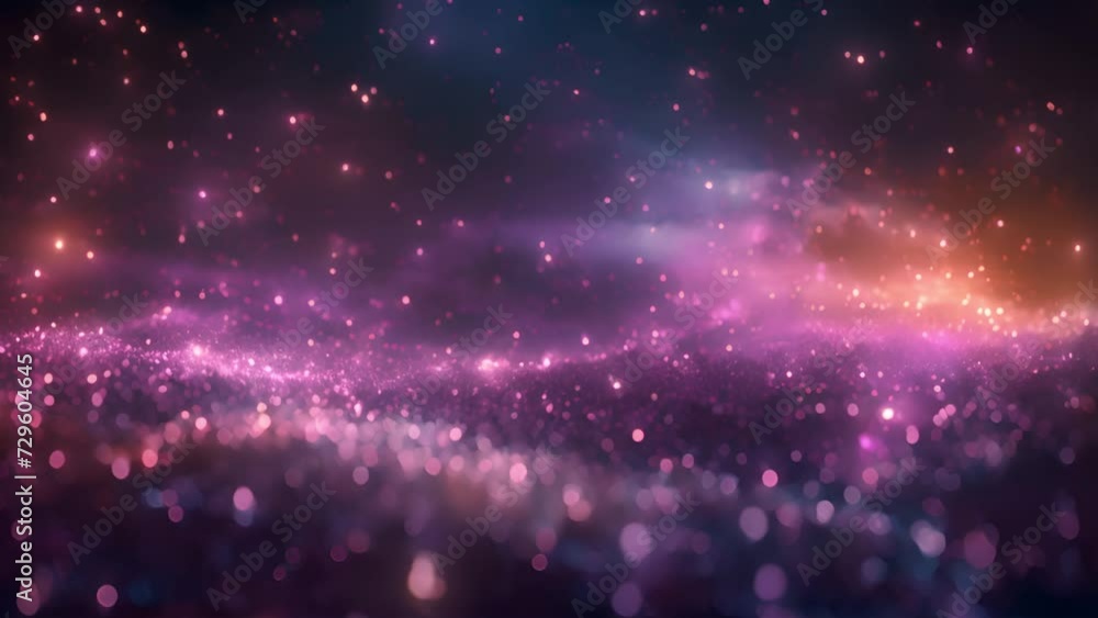 Star sparkles rainbow effect. Shiny glitter Star-shaped. 4k background ...