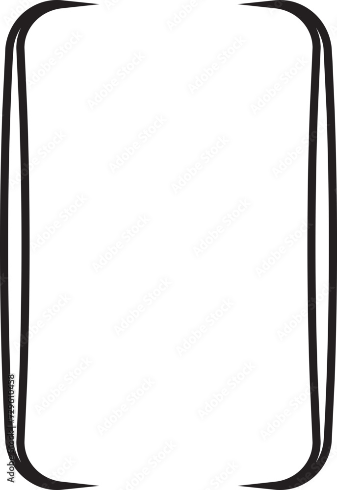 Vecteur Stock Bracket vector isolated on transparent background. Curly ...