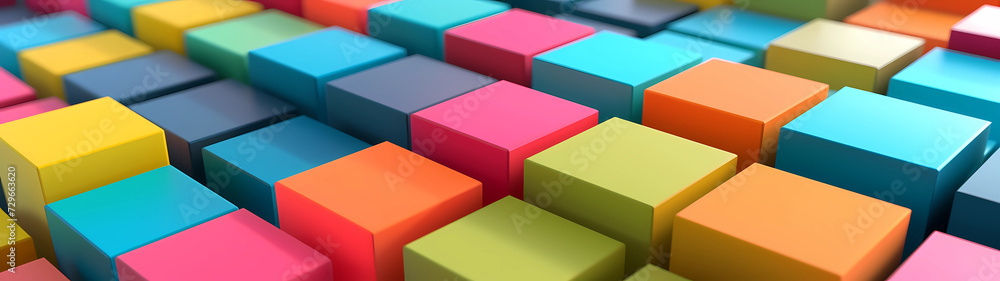 Ultra-wide backdrop, a rich tapestry of colors seamlessly blending ...