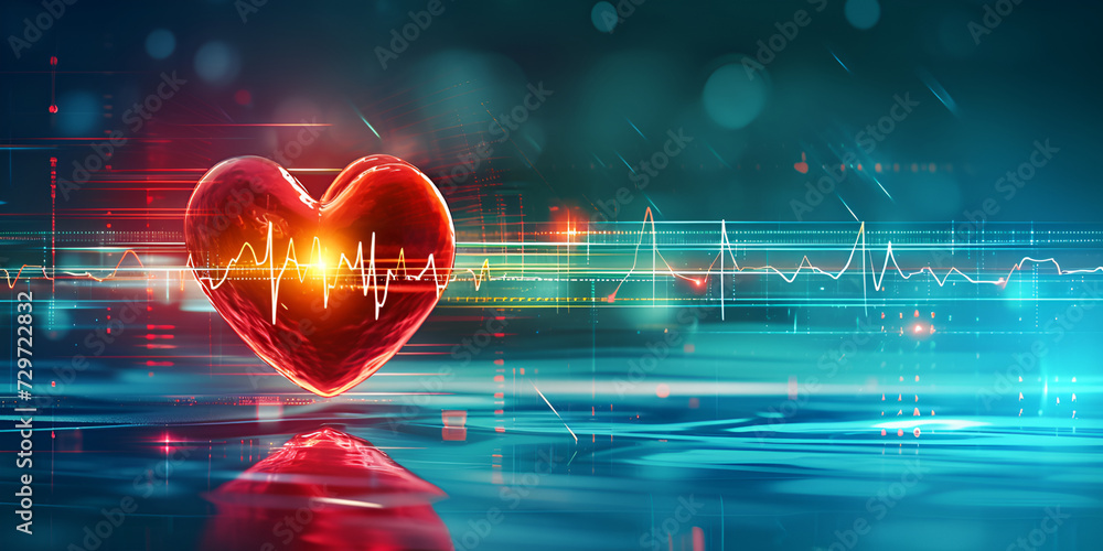 Heartbeat themed medical background | Heartbeat of the Planet for ...
