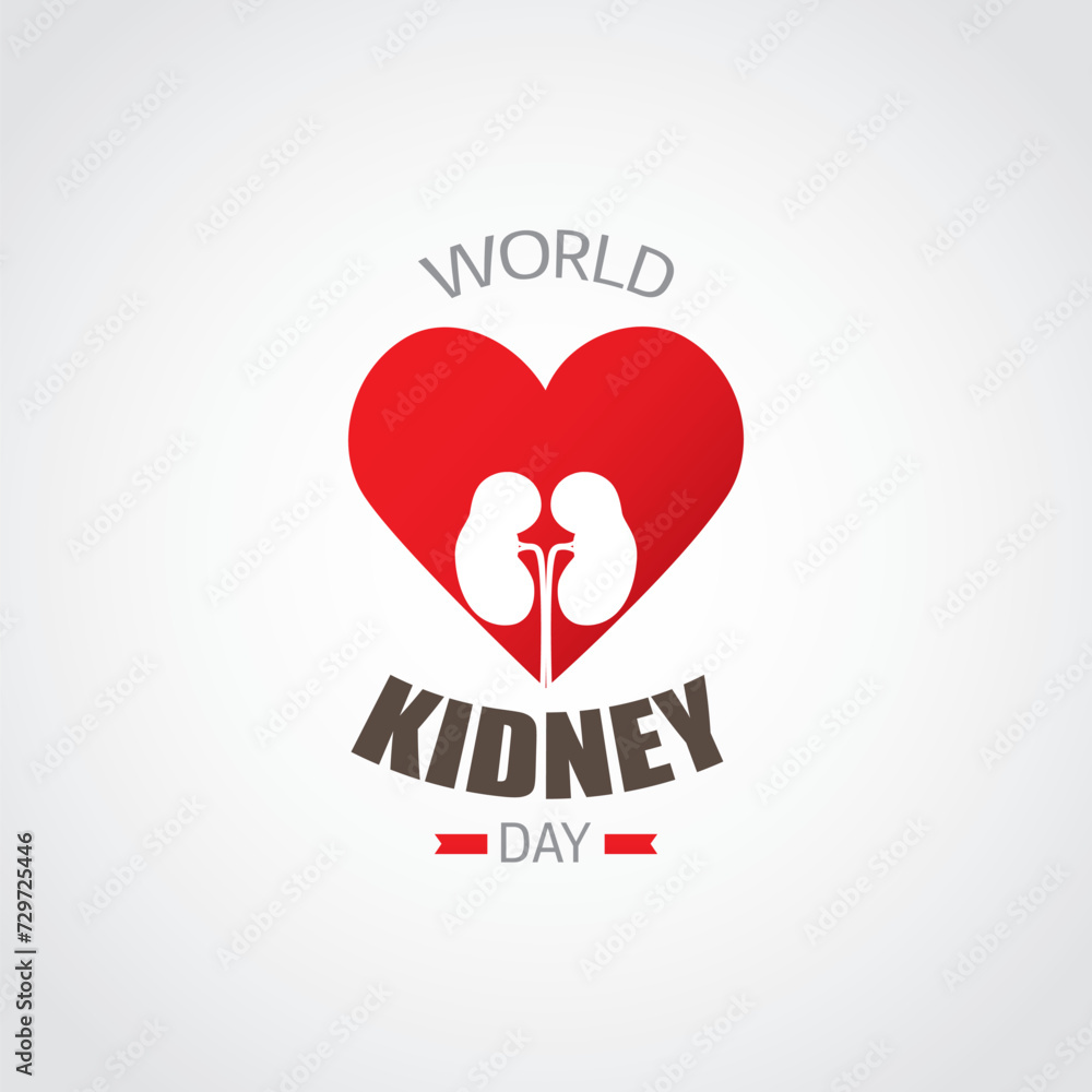 World Kidney Day Vector Illustration. Great for greeting card, poster ...