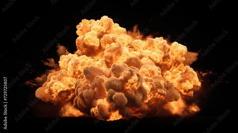 Big explosion effect, realistic explosions boom, realistic fire ...