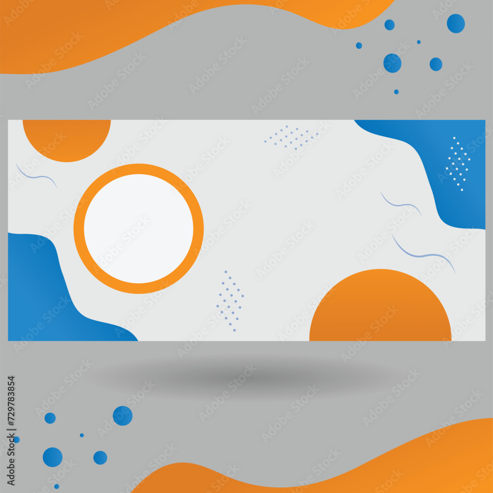 Facebook cover page background design Stock Vector | Adobe Stock