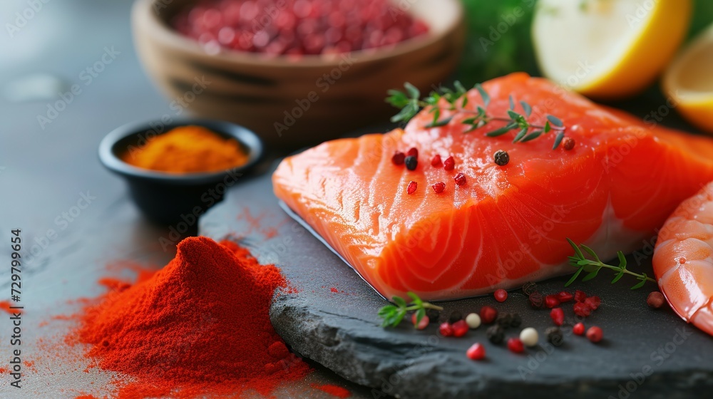 Food rich in astaxanthin with structural chemical formula of ...
