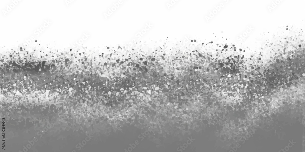 Abstract gray and white powder splatted snow background, Freeze motion ...