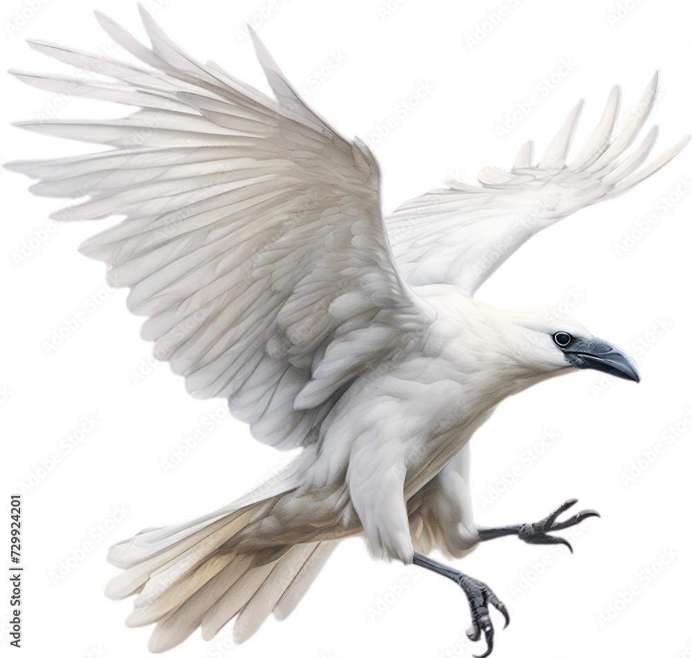 Crow, Close-up colored-pencil sketch of a crow Stock Illustration ...