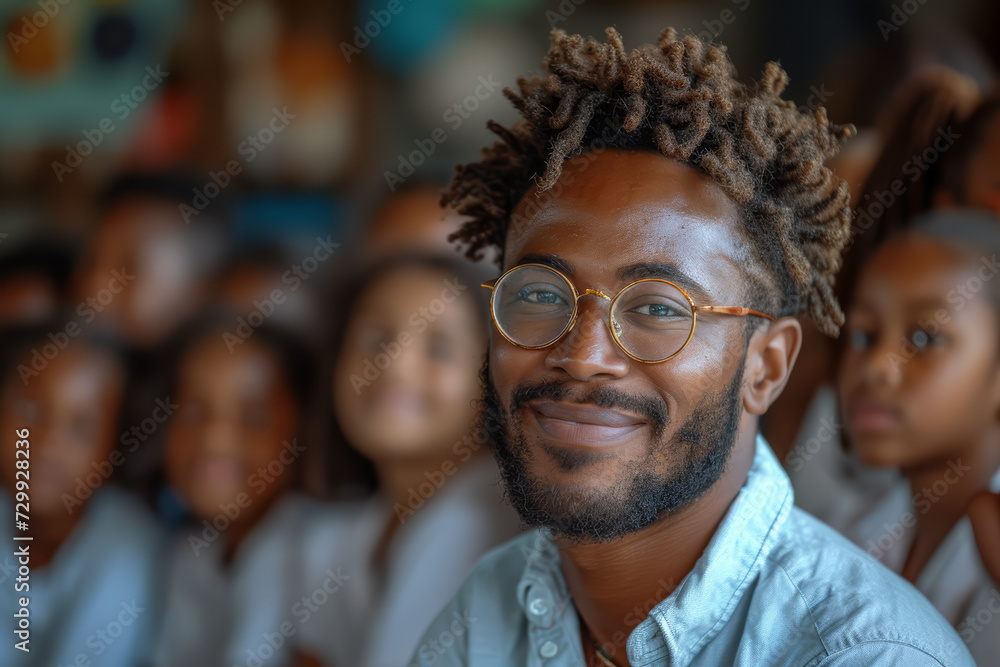 An authentic moment of a teacher in a multicultural classroom ...