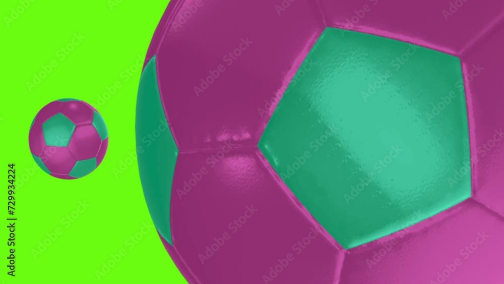 Green Screen Soccer Ball Transition Pack. Soccer ball animation ...