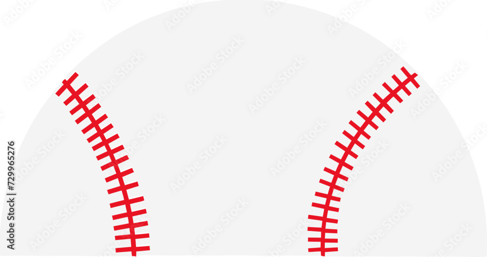 Half baseball svg monogram Stock Vector | Adobe Stock