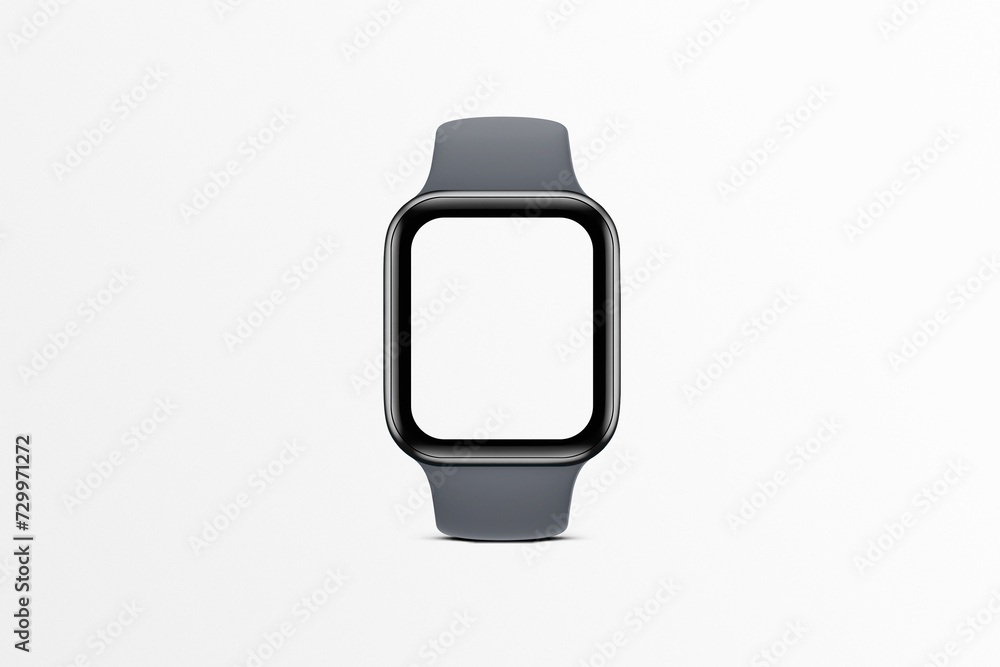 Smart watch phone tablet LCD monitor personal computer isolated app ...