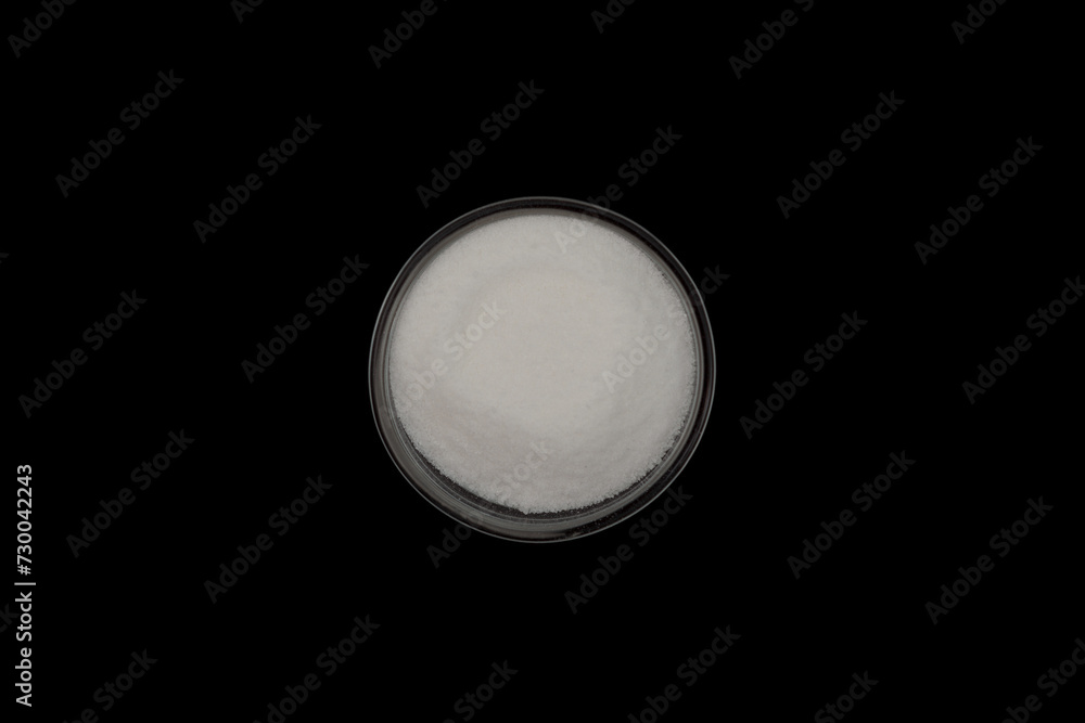 Gluconolactone, White powder, oxidized derivative of glucose. Food ...