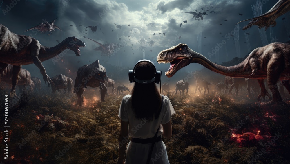 Explore the awe-inspiring world of dinosaurs through virtual reality ...