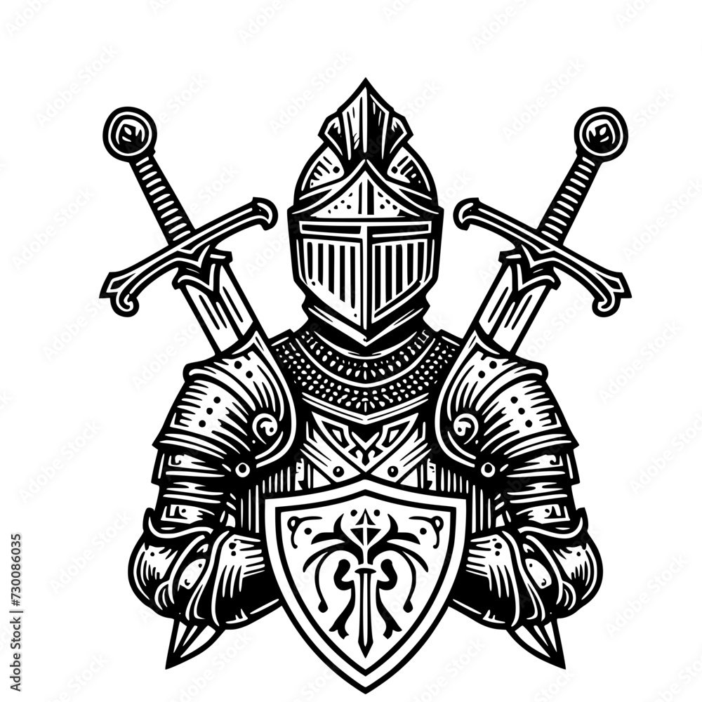 Knight, Medieval Knight , Knight Svg Cut Files, Knight Silhouette ...