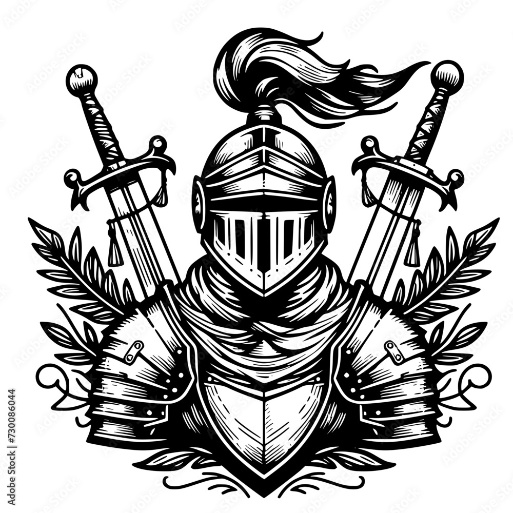 Vetor de Knight, Medieval Knight , Knight Svg Cut Files, Knight ...