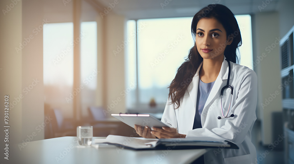 Compassionate Insight: Female Doctor Delivering Test Results to a ...