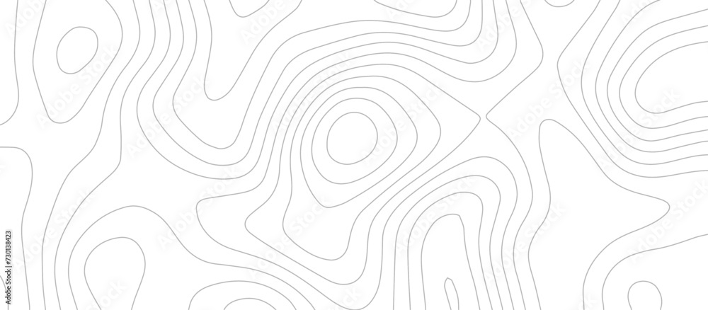 Abstract topographic Contour Map Subtle White Vector Background . Blank ...