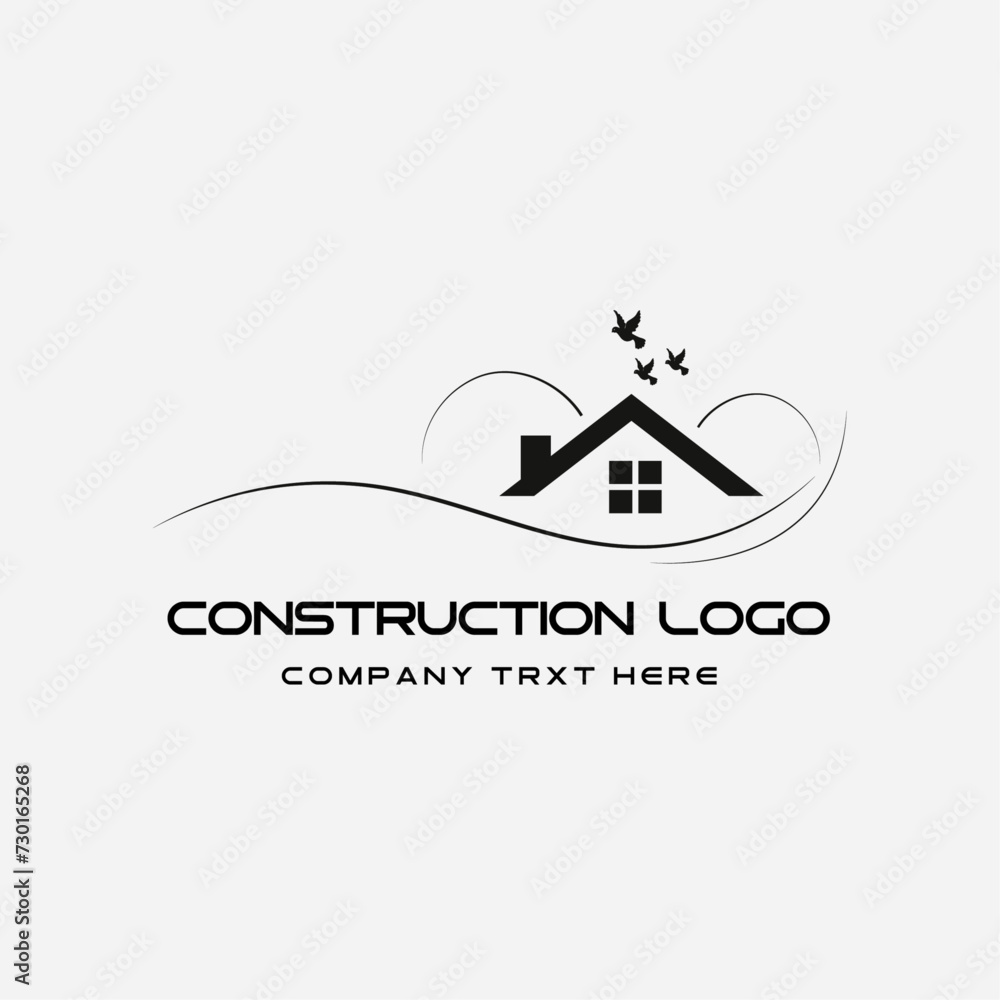 Real Estate Logos / Home Logo / Mortgage Property Logotypes / Logo ...