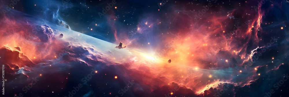 Embark on an astral journey through the vast, enigmatic canvas of the ...