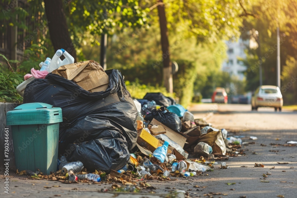 Bulk garbage collection for miscellaneous rubbish and waste management ...