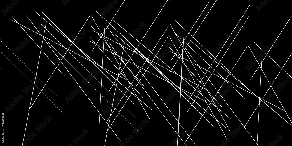 Abstract line background. abstract white lines with black background ...