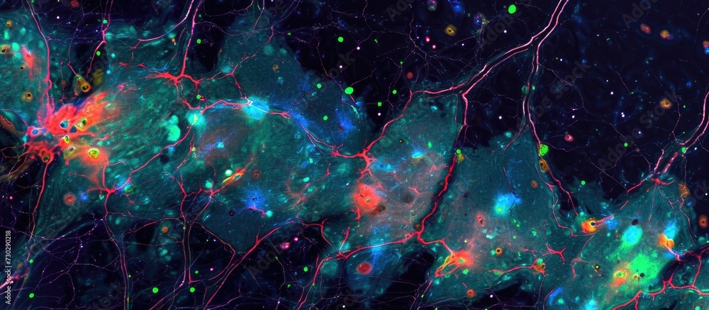 Golgi stain used on mouse brain section, still occasionally with ...