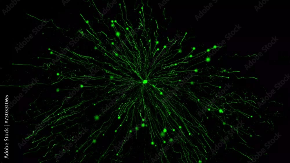 particle trail, glitter orb. light trail Animated Background, abstract ...