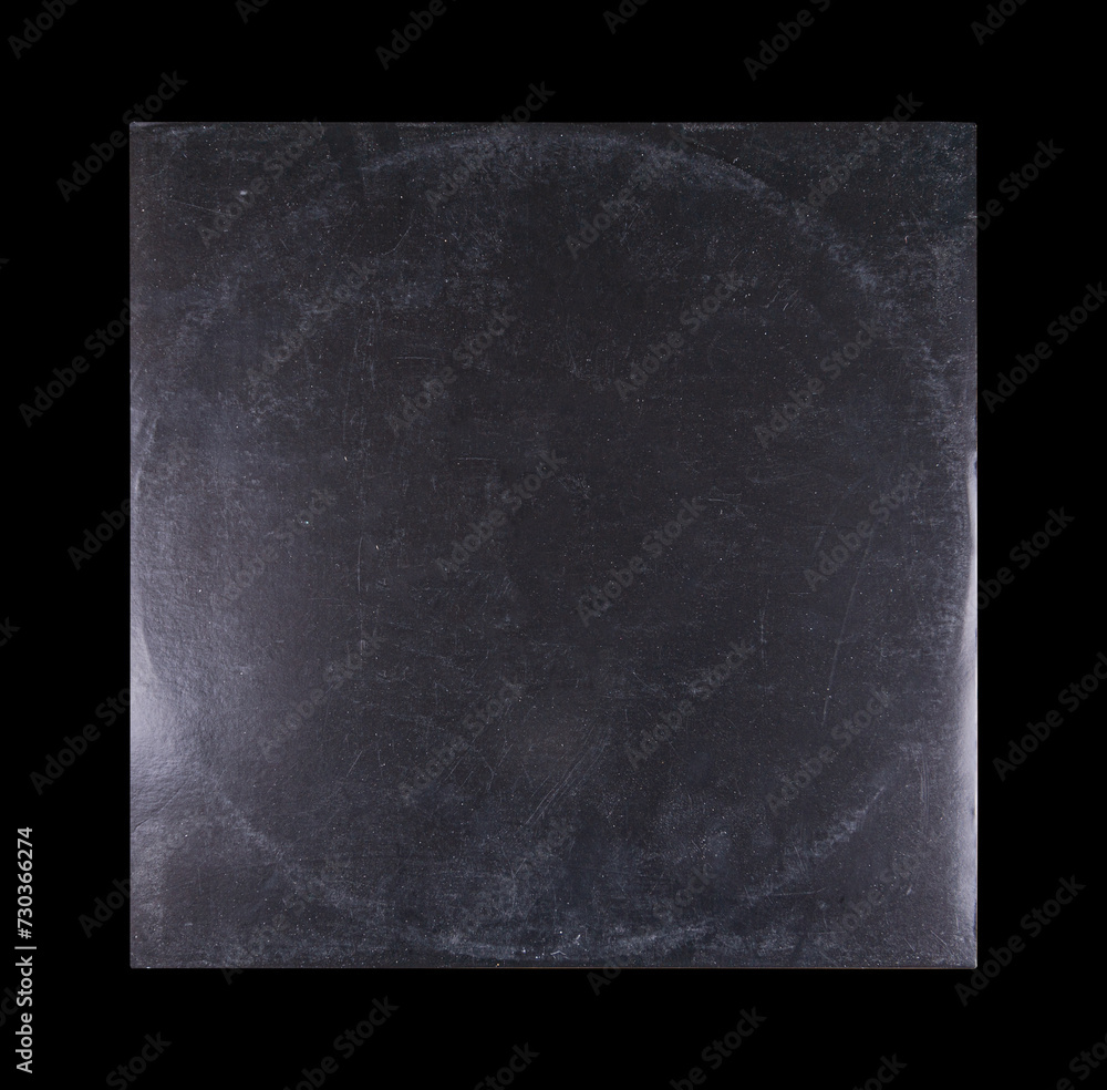 Vinyl Record Album EP Cover Texture Mockup. Realistic paper overlay ...