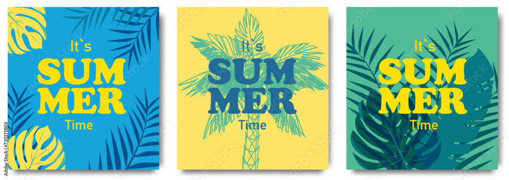Creative concept of summer bright and juicy background. Modern abstract ...