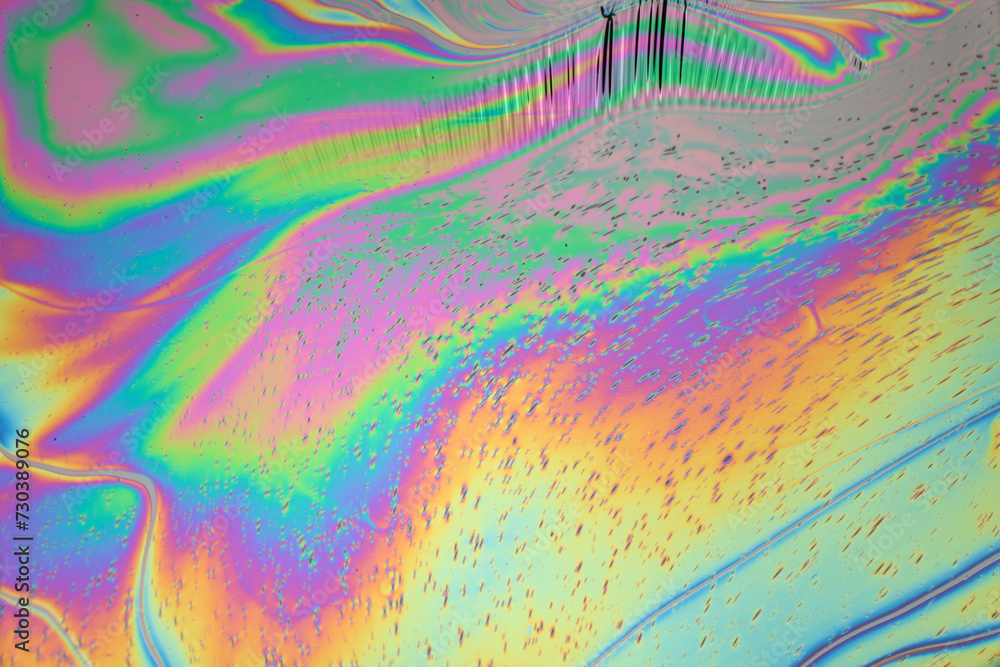 Thin-film Interference Iridescent Science Experiment Soap Colorful ...