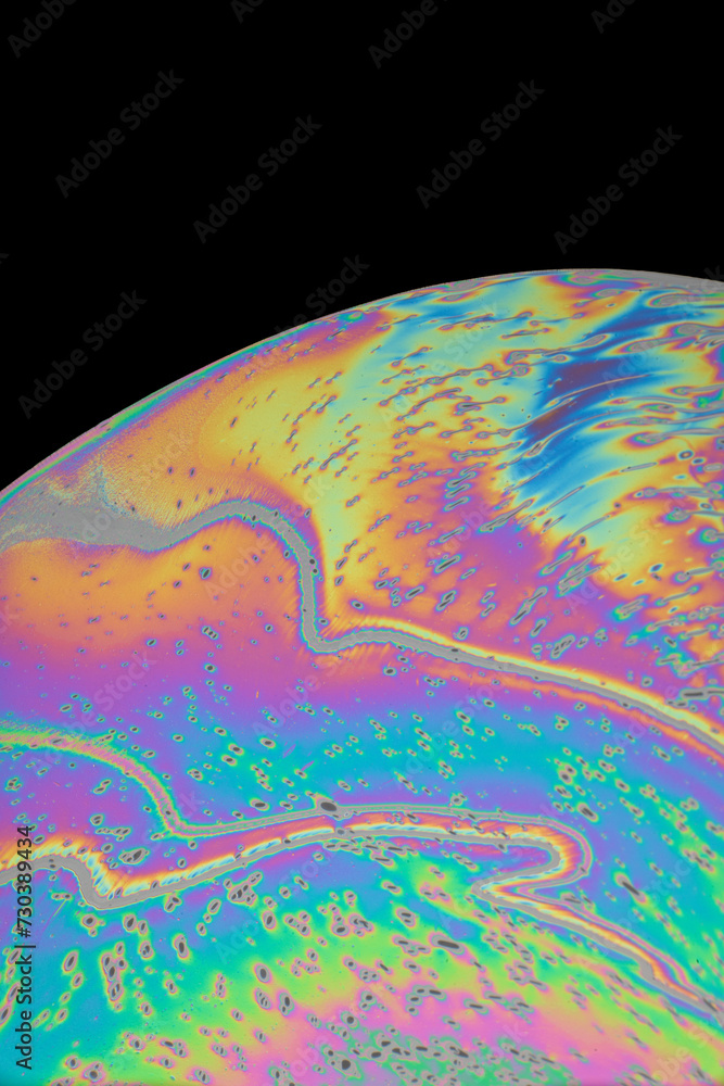 Thin-film Interference Iridescent Science Experiment Soap Colorful ...