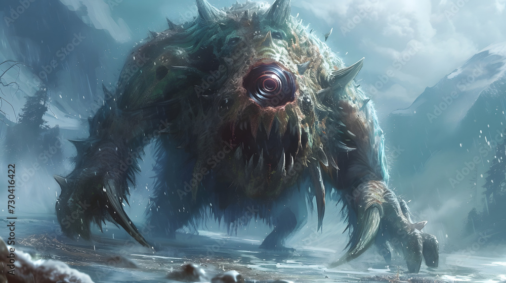 Cyclops, fantasy creature, enchantment, mythical, supernatural, legend ...