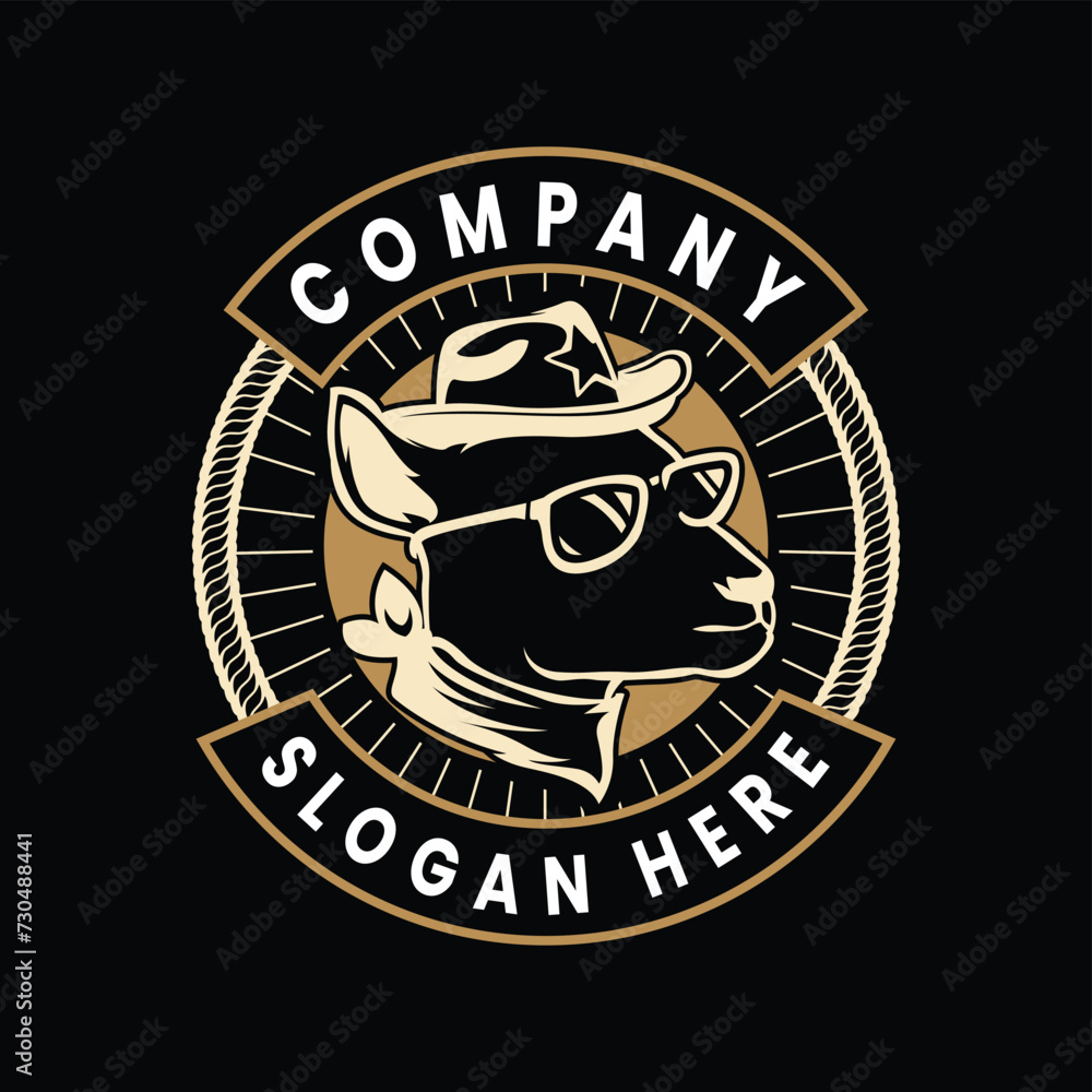 Goat logo vectors, perfect for fun festivals, whimsical designs for t ...