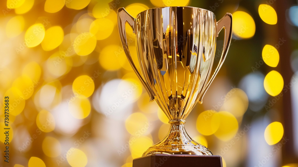 Envision a grand award ceremony where the central focus is a ...