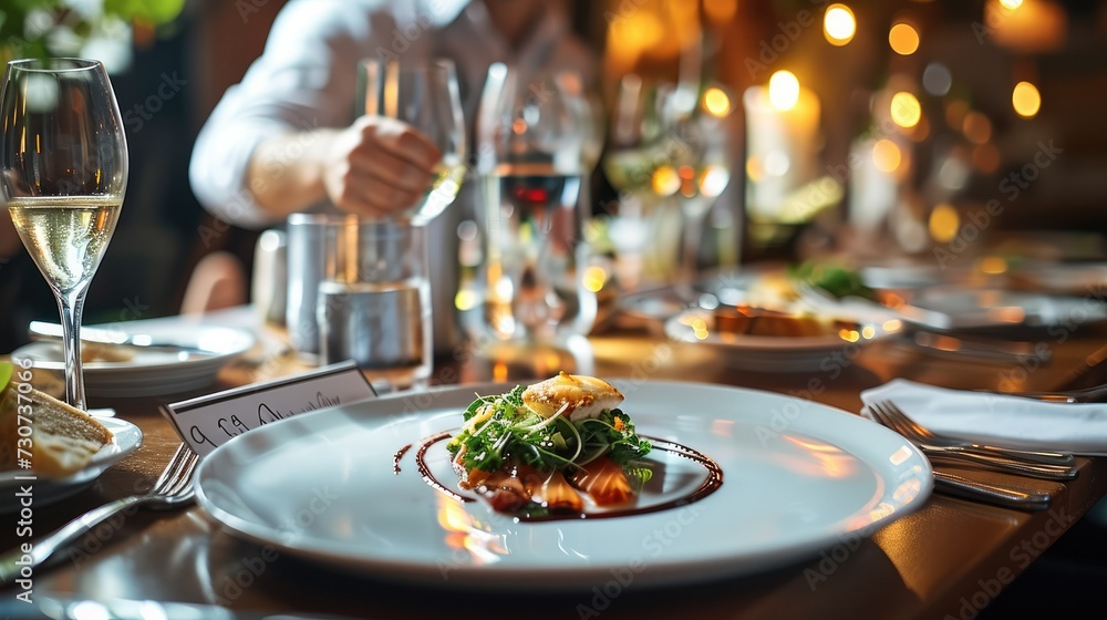 Food and Hospitality, A delicious food, restaurant scenes and ...