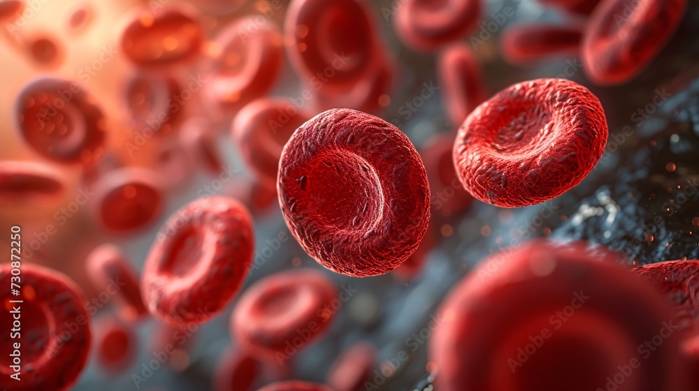 Red Blood Cell Rush Hour: A Visualization of the Blood Vessel System ...