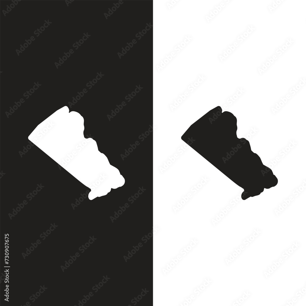 Bucks County, Pennsylvania blank outline map set Bucks County ...