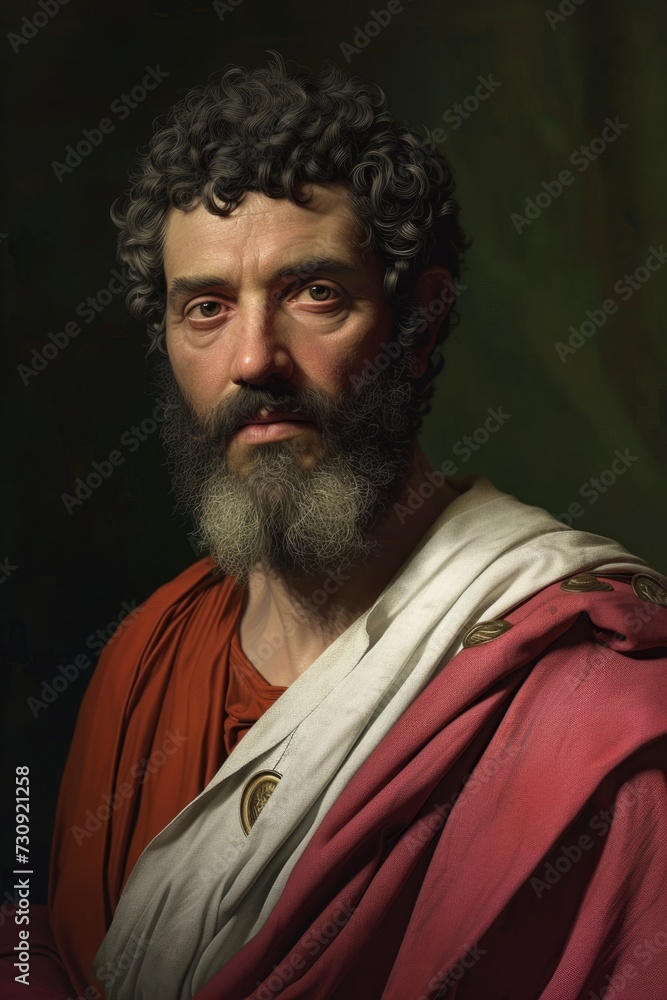 Marcus Aurelius Antoninus, roman emperor, philosopher, epitome of late ...