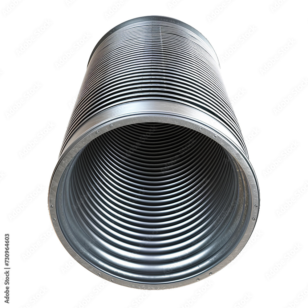 Air duct, transparent background, isolated image, generative AI Stock ...